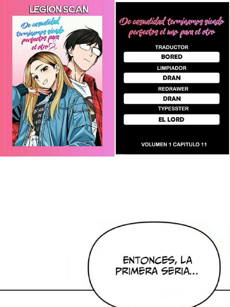 de Casualidad Terminamos Siendo Perfectos para El Otro | PDF