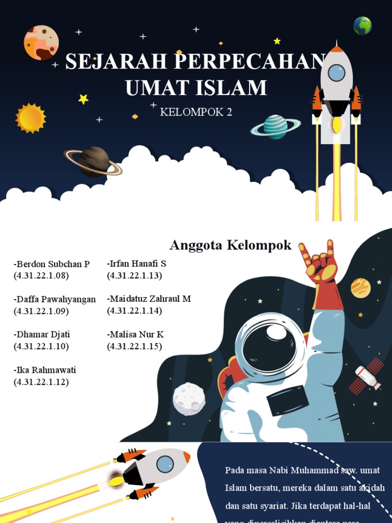 Sejarah Perpecahan Islam | PDF | Politik | Agama & Spiritualitas