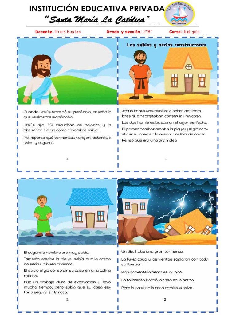 Los Sabios y Necios Constructores | PDF