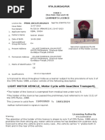 Form 28 - Application For RTO NOC | PDF | Vehicles | Lease