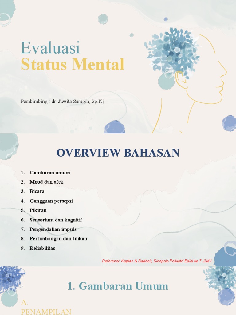 Evaluasi Status Mental DM Usk | PDF