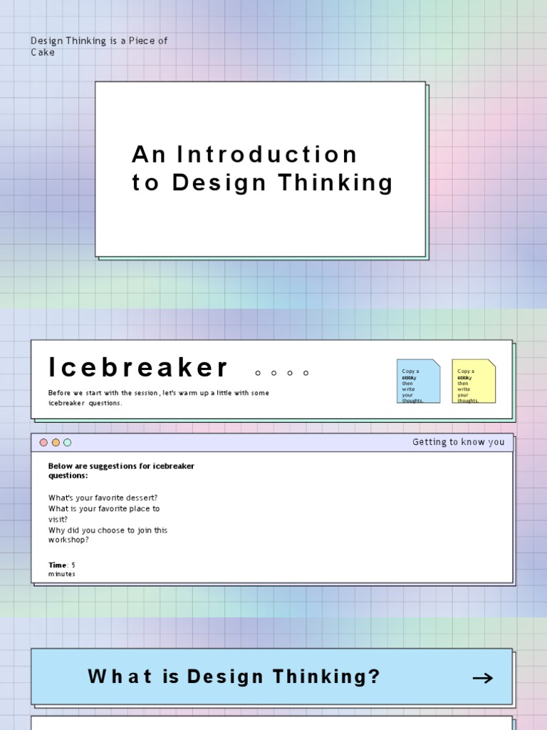 Design Thinking Presentation | PDF | Prototype | Design Thinking