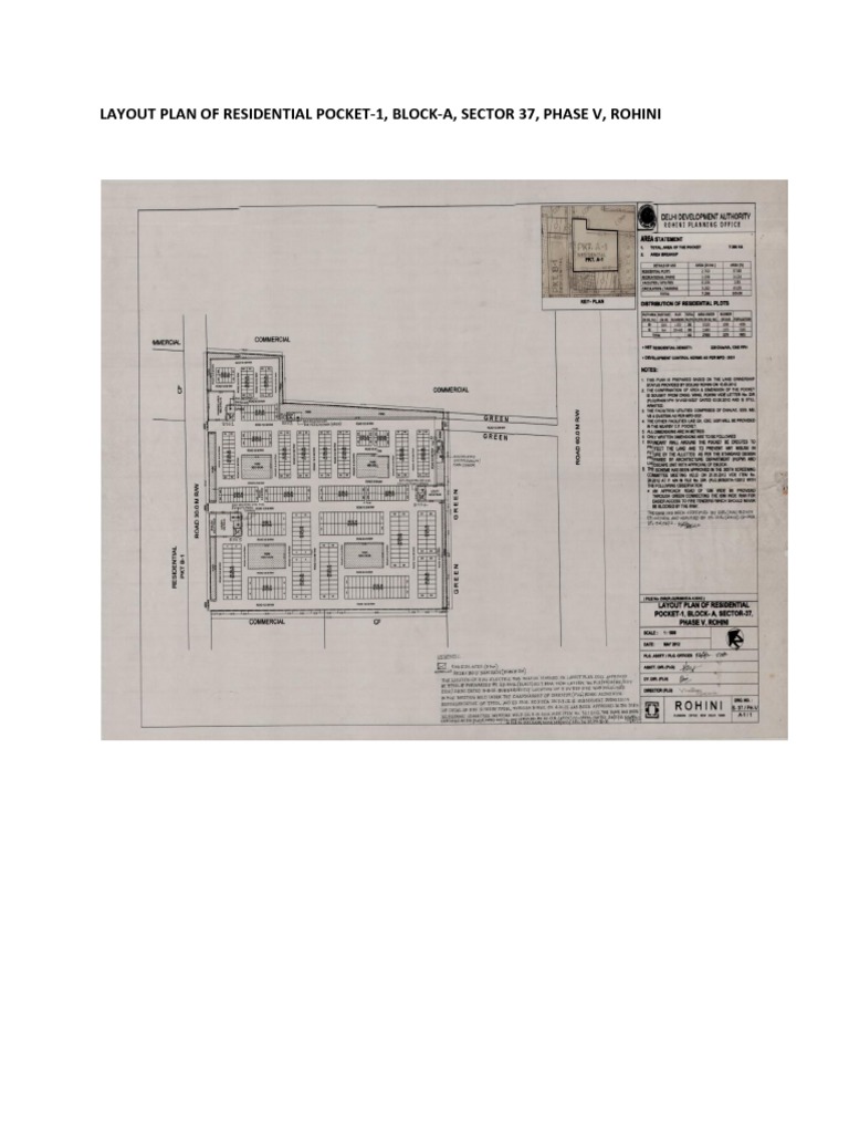 Lop of Rohini Residential Plots | PDF