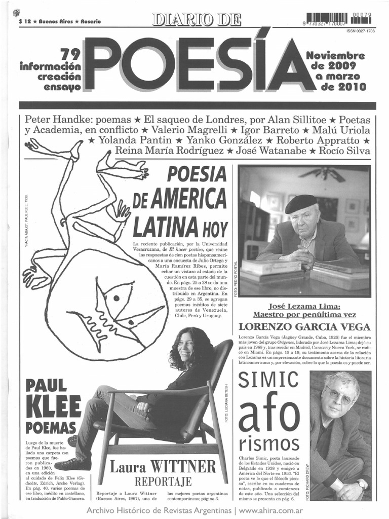 Diario de Poesía 79 | PDF
