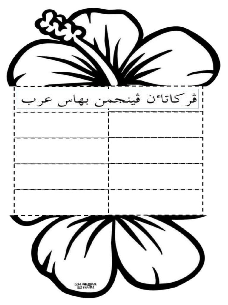 Bunga Raya Pinjaman Bahasa Arab | PDF