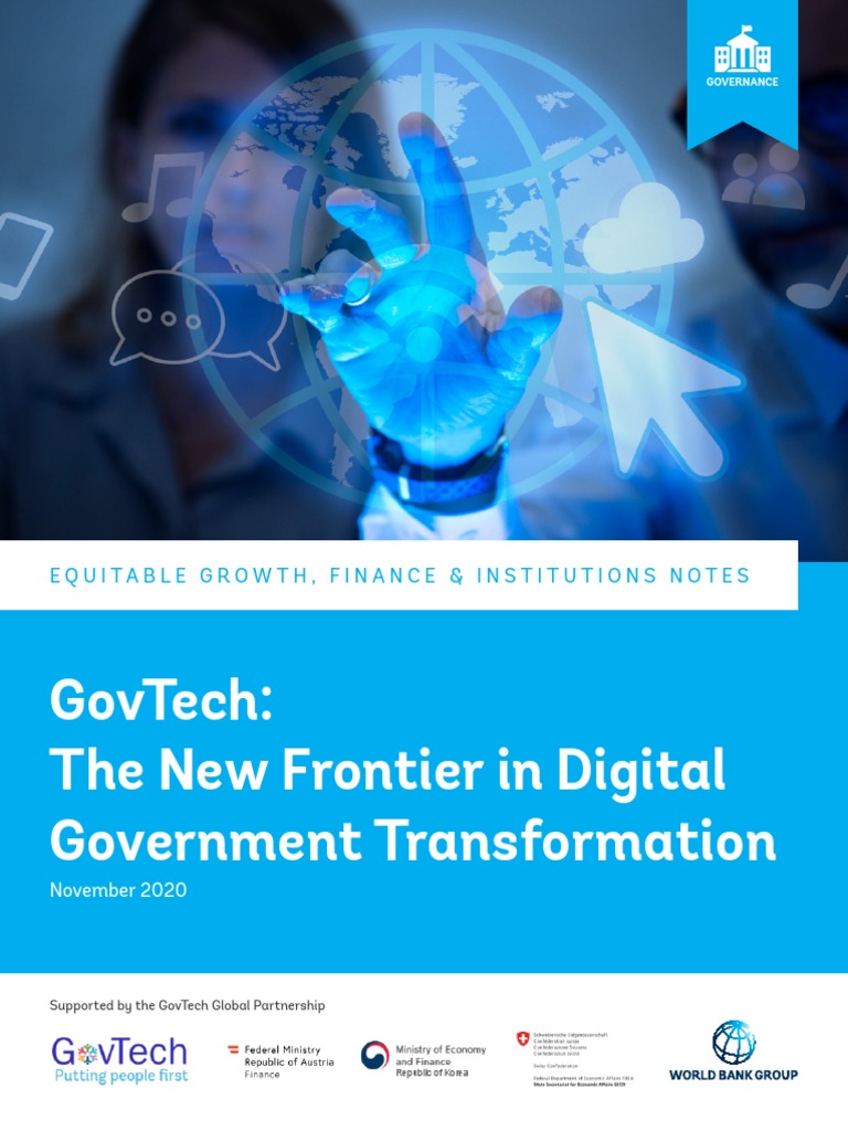 Gov Tech Guidance Note 1 The Frontier | PDF | E Government | Governance