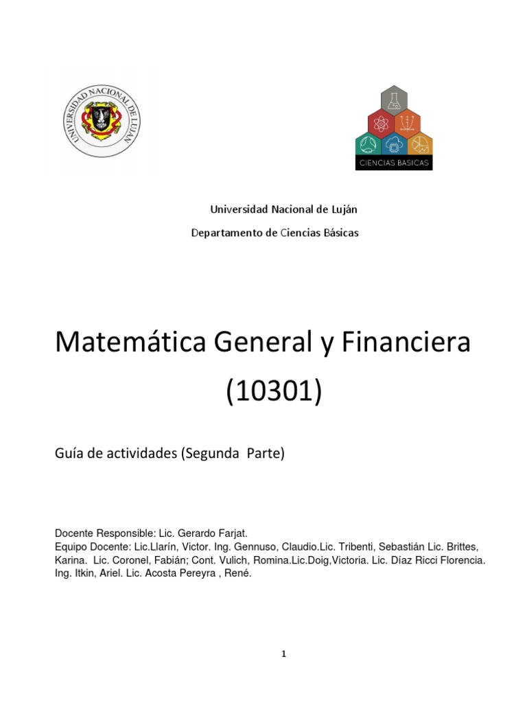 MGYF . - 2 Parte. Financiera | PDF | Interés | Inflación
