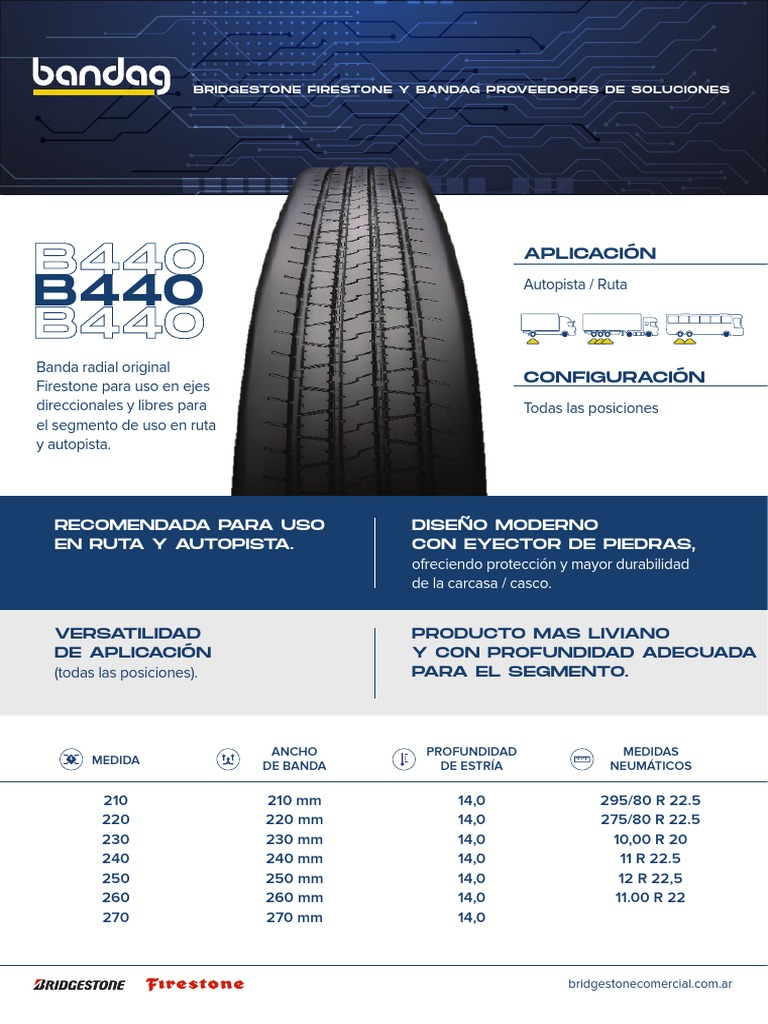 Bandag B440 | PDF