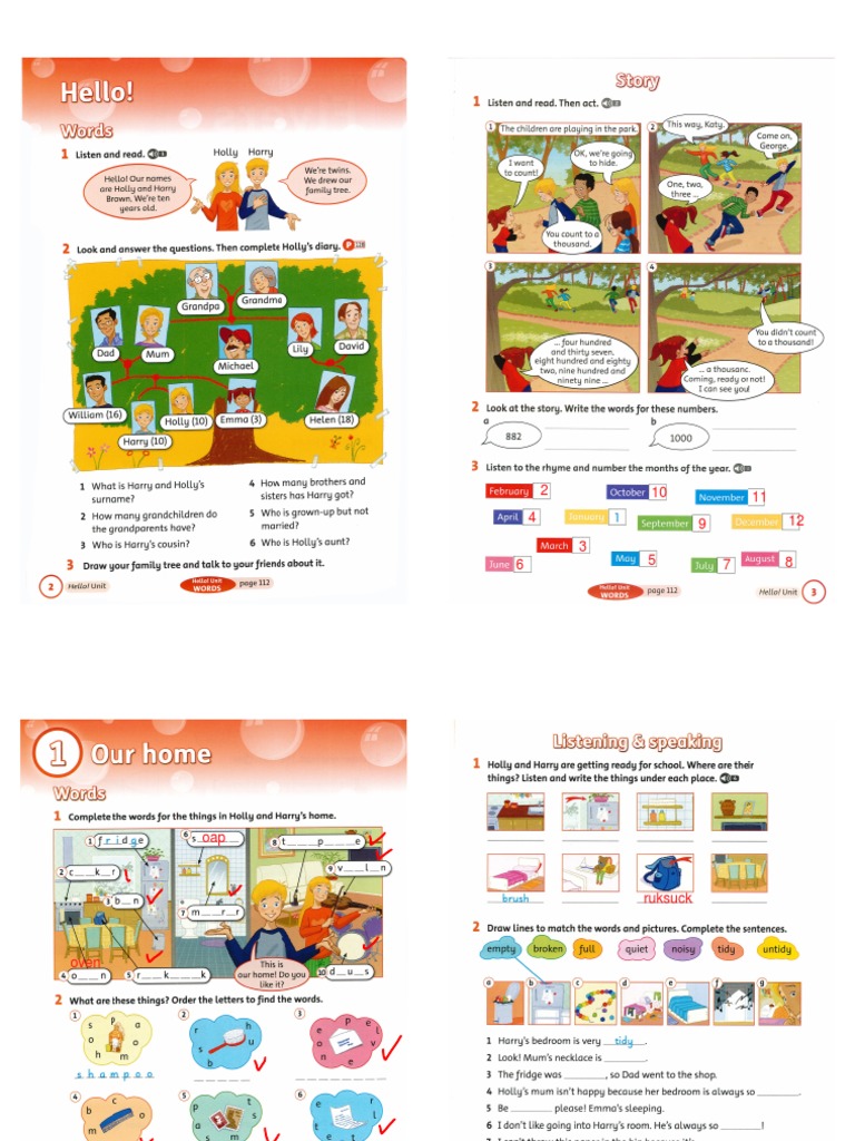 Get Ready For Flyers (Unit 1) | PDF