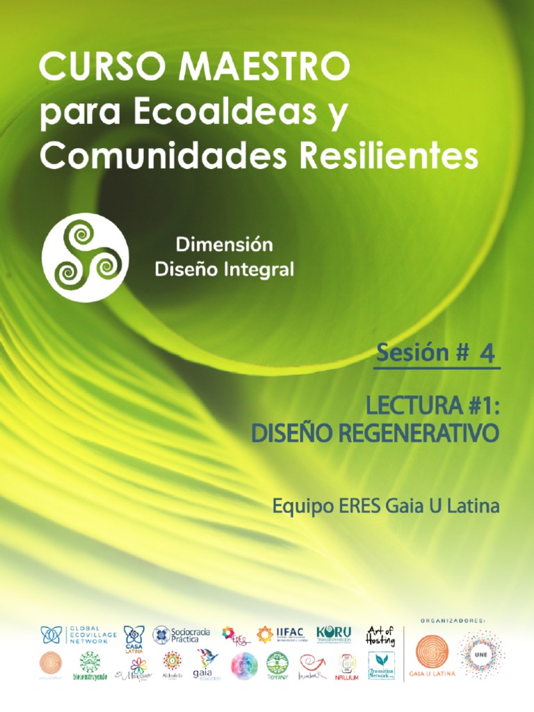 ECM4. Lectura 1. Diseño Regenerativo | PDF | Diseño | Naturaleza