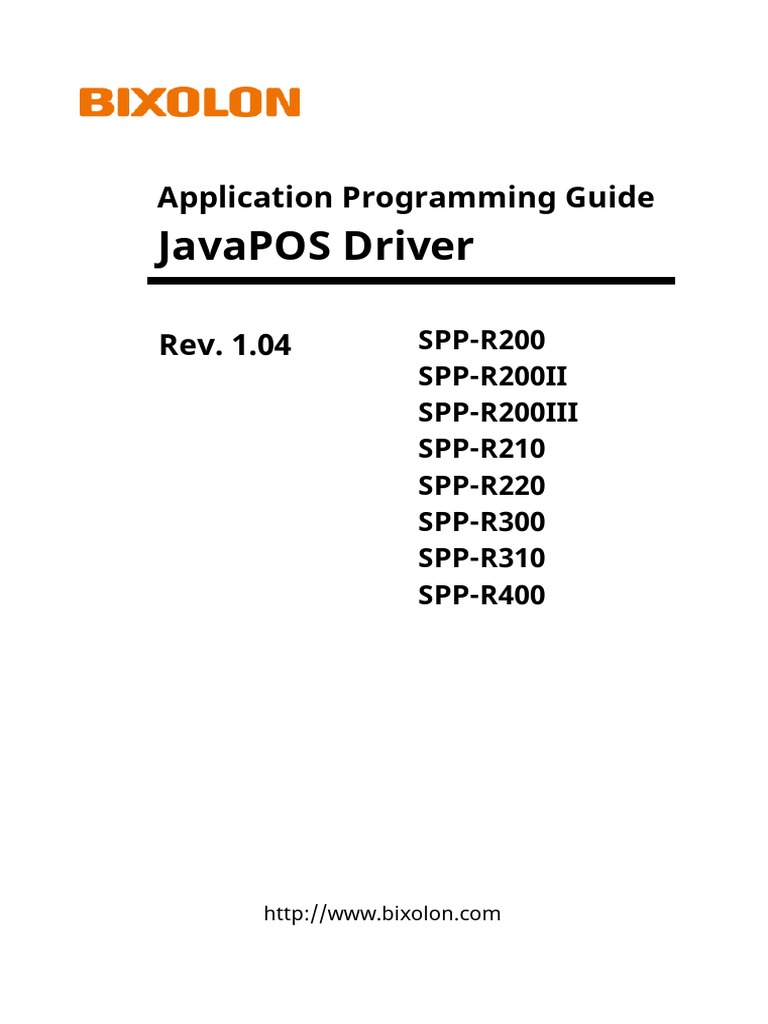 Manual JavaPOS MSR English V1.04 | PDF | Java (Programming Language) | Java (Software Platform)