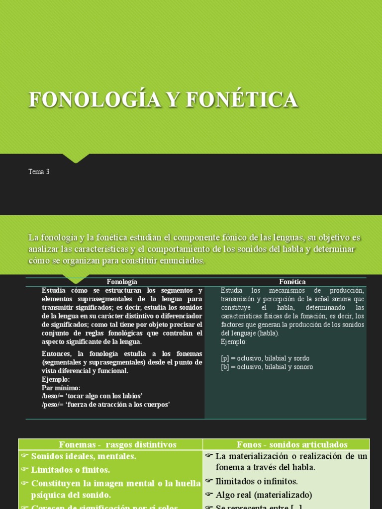 Fonología y Fonética en Español | PDF | Fonética | Oído