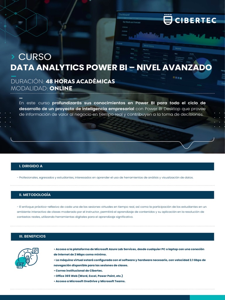 Data Analytics Power Bi Nivel Avanzado | PDF | Inteligencia de negocios | Microsoft