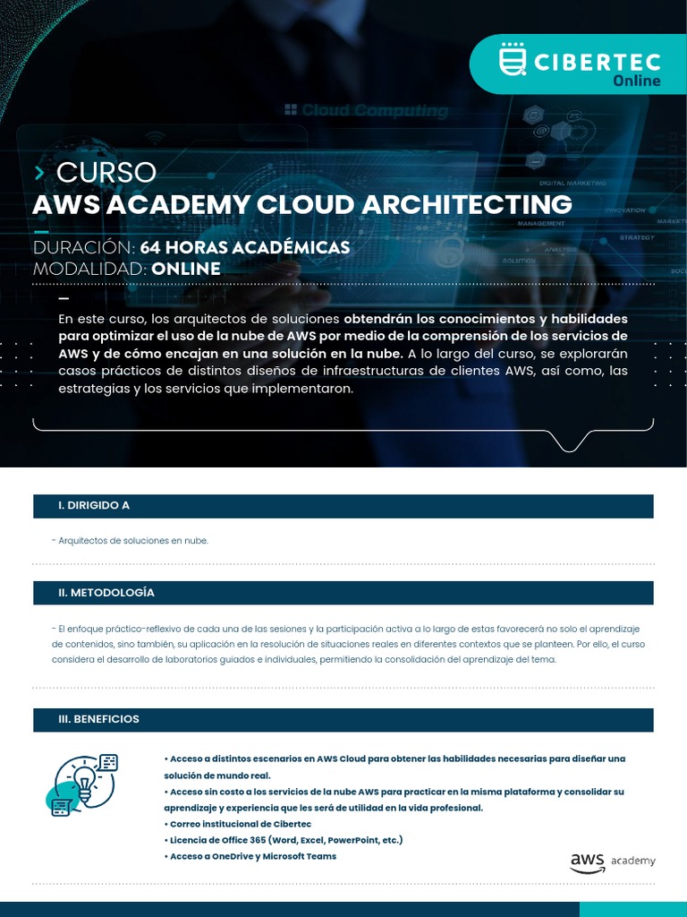 Aws Academy Cloud Architecting | PDF | Computación en la nube | Microsoft Office