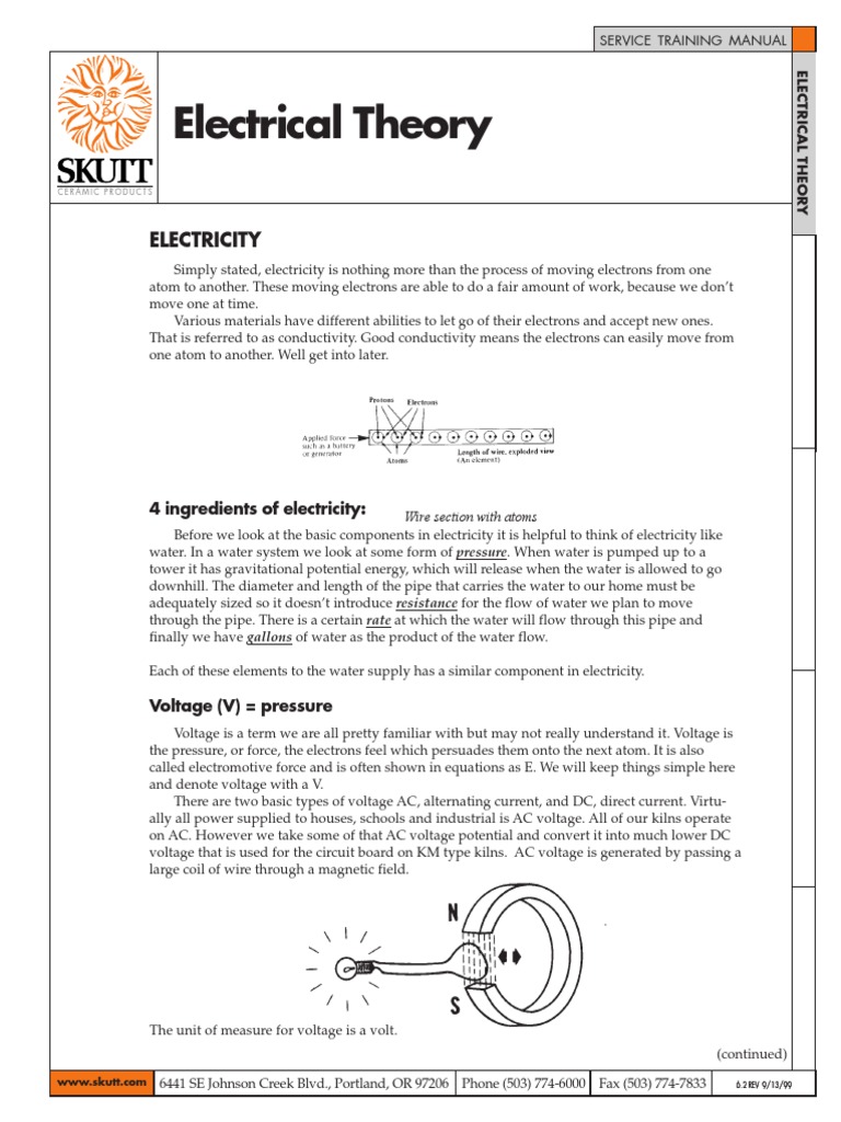 Electrical Theory | PDF | Electrical Resistance And Conductance ...