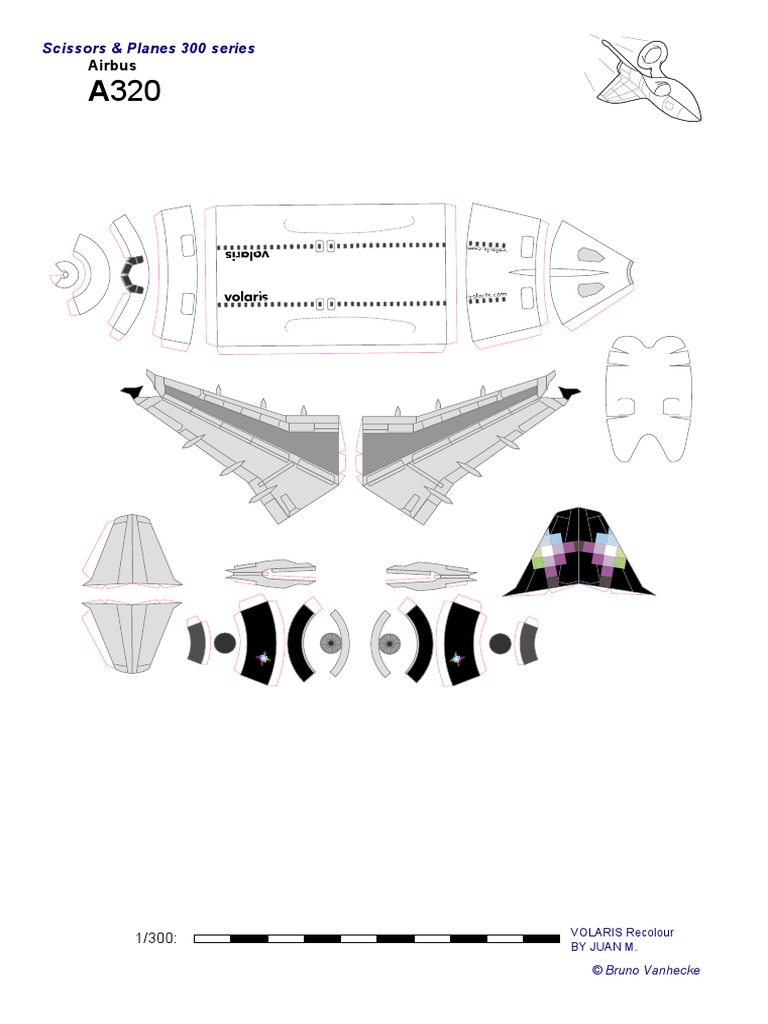 A320 Volaris Model Recolour | PDF