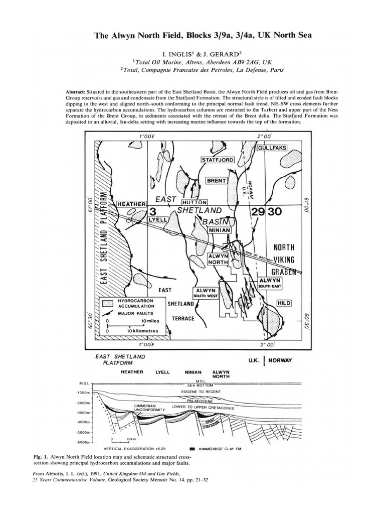 Alwyn North Field | PDF