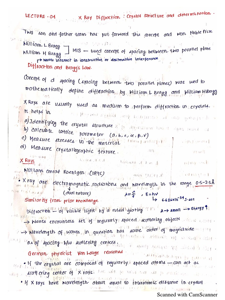 Metallurgy Class Notes (1) - Part1 | PDF