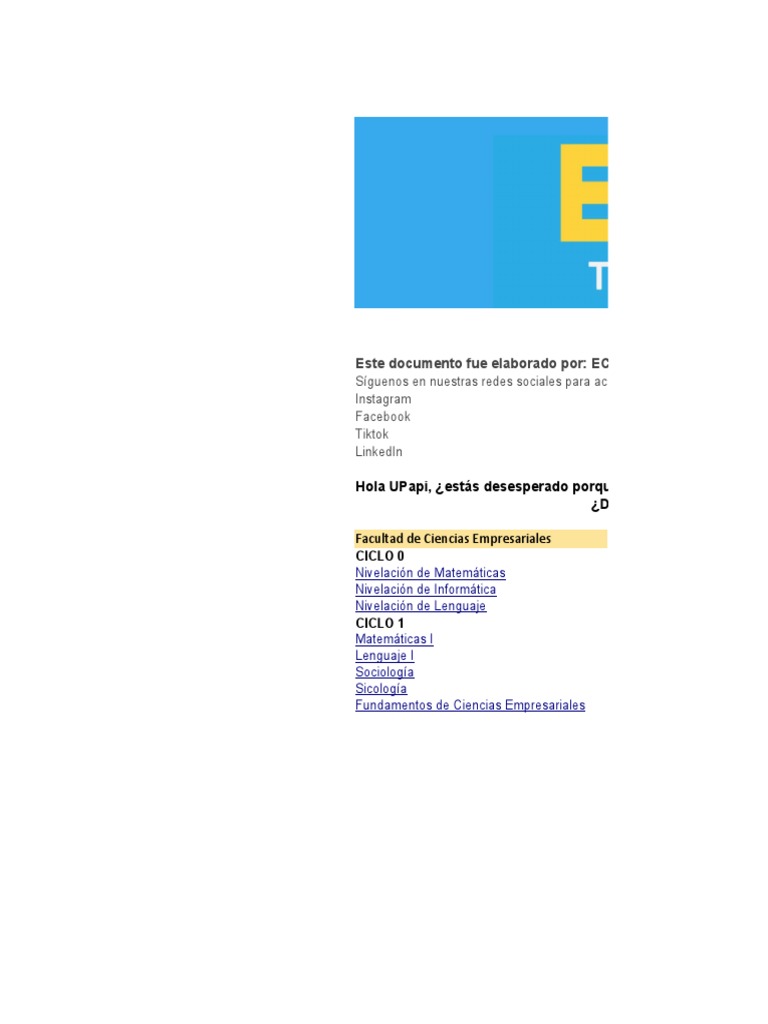 Cálculo de Notas Oficial (ECAI) | PDF | Matemáticas