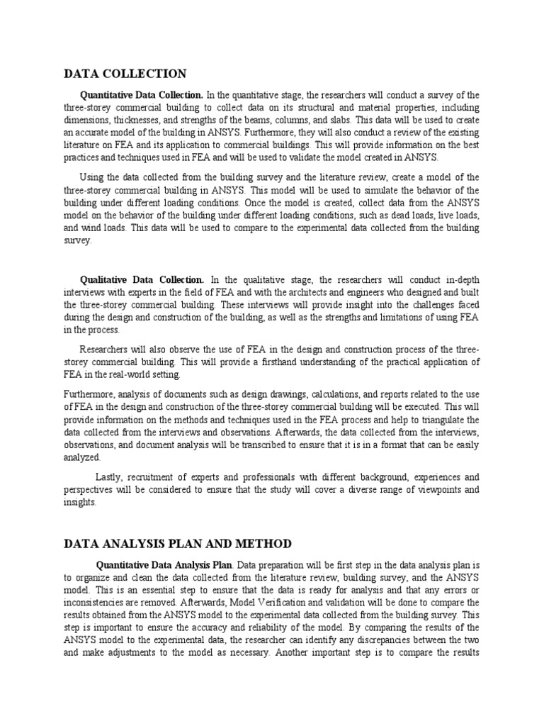 Data Collection Pdf Data Data Analysis