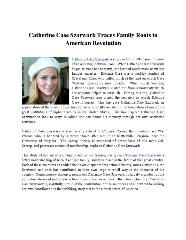 Catherine Case Szarwark | PDF