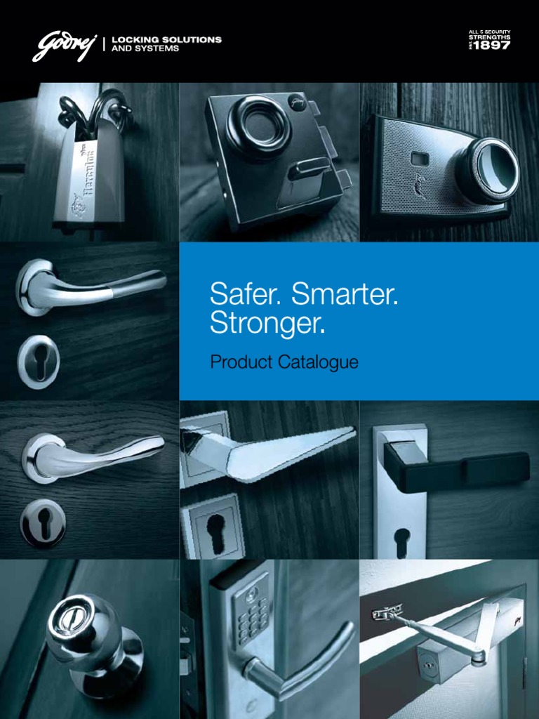Godrej Locking Solutions Catalogue | PDF | Door | Components