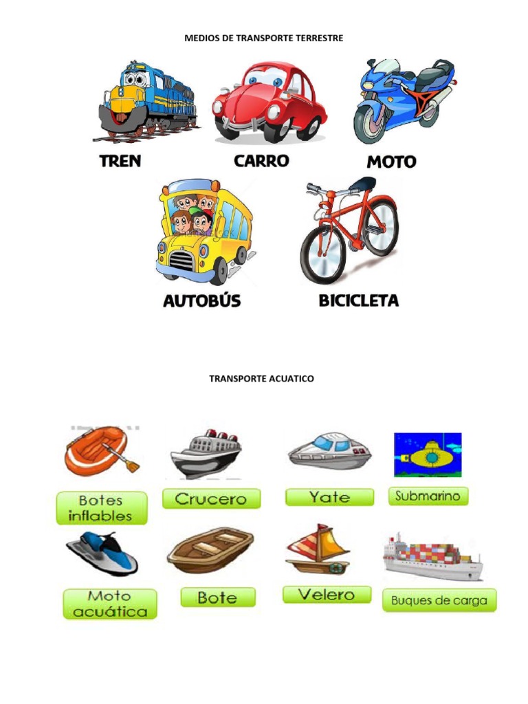Medios de Transporte Terrestre | PDF