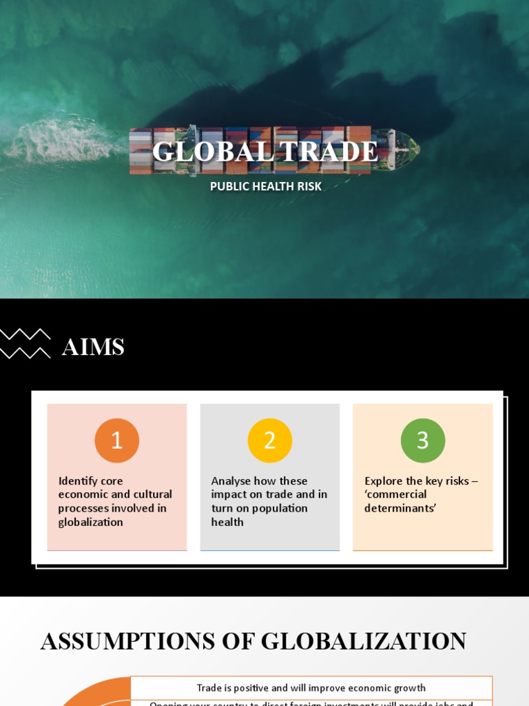 Session 2 - Global Trade and Public Health Risks 2023 | PDF | Globalization | Risk