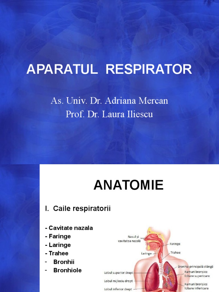 Curs 9-10 Semiologie Aparatului Respirtor Anul III | PDF