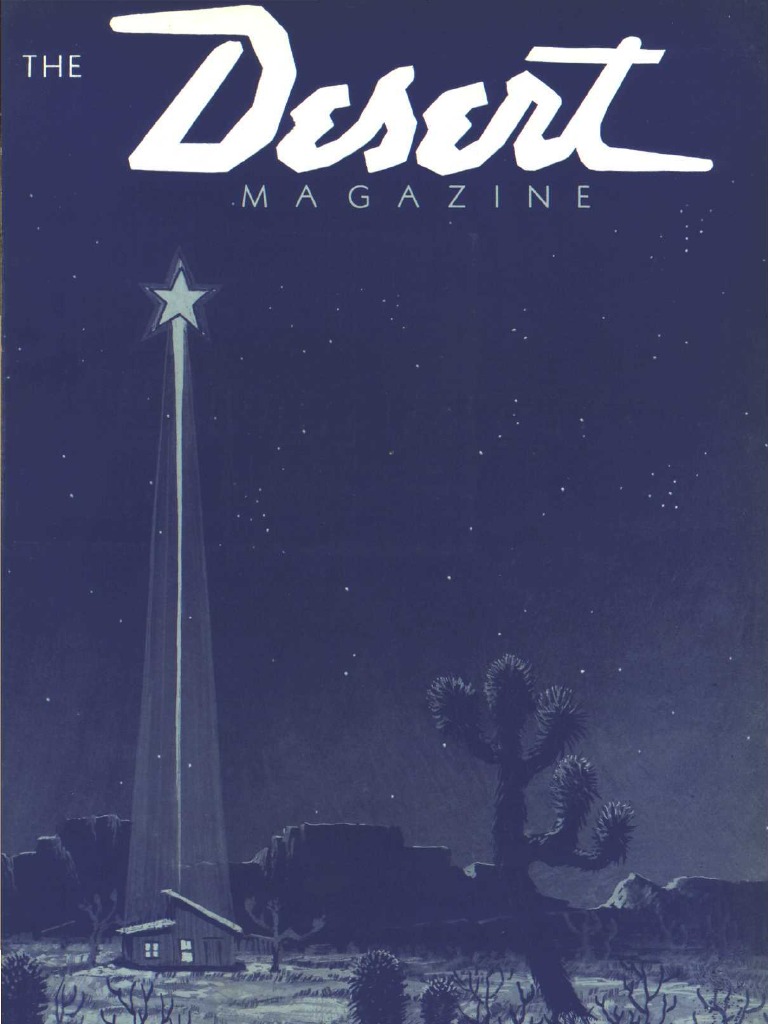 Desert Magazine 1938 December | PDF | Travel | Art