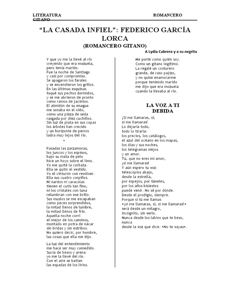 La Casada Infiel Pdf