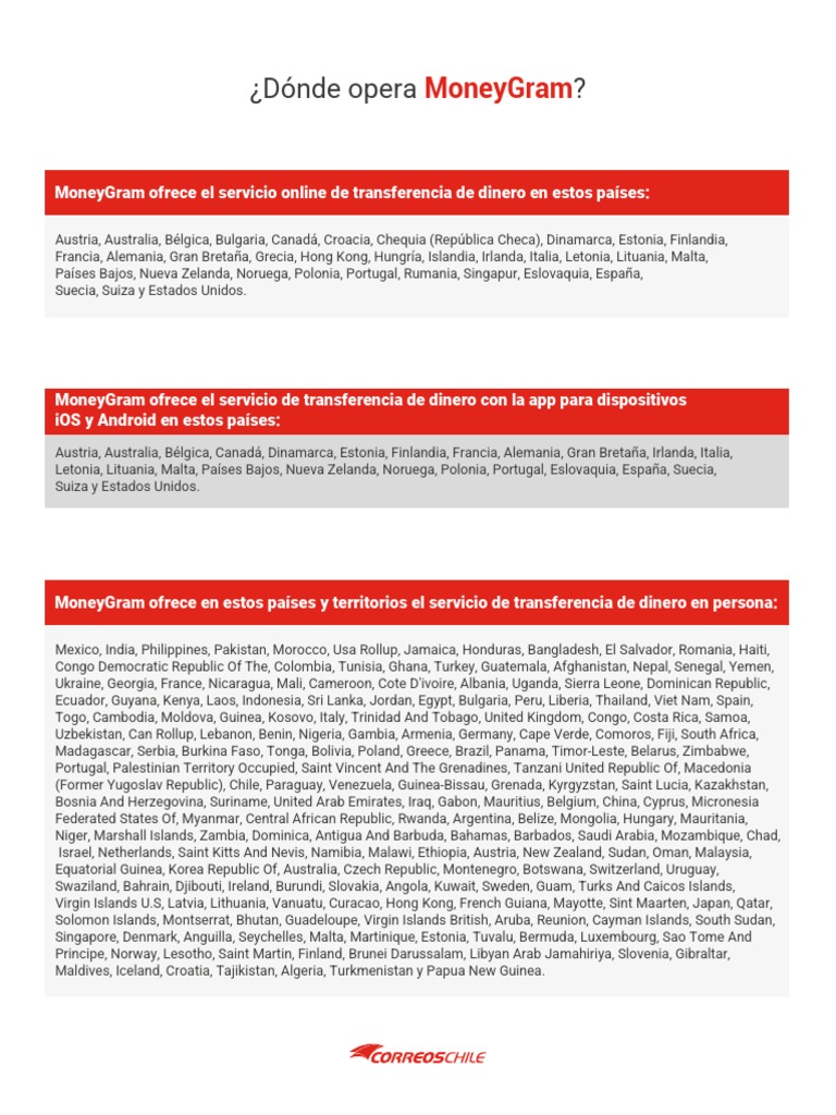 9603 - PDF Cobertura MoneyGram | PDF | Software móvil | Computadoras móviles