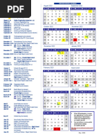 School Year Calendar Secondary | PDF