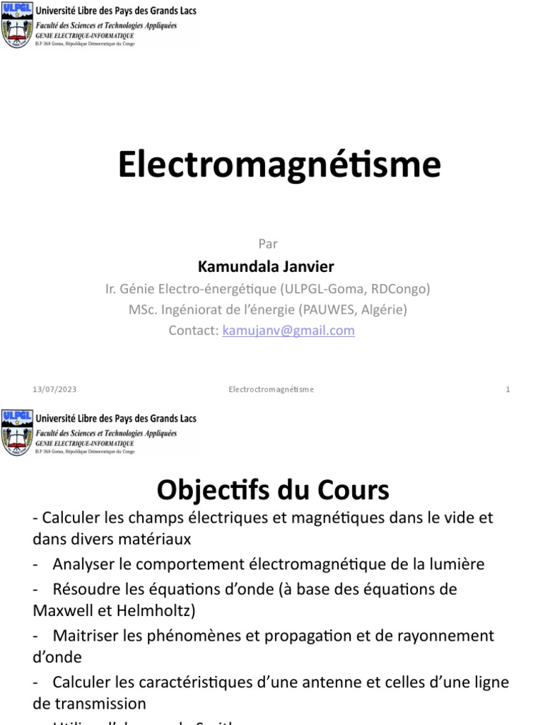 Electromagnetism Intro | PDF | Électricité | Physique