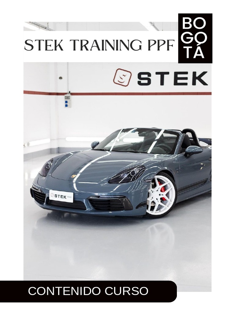 Curso STEK PPF en Bogotá: 3 Días Intensivos | PDF | Negocios | Informática