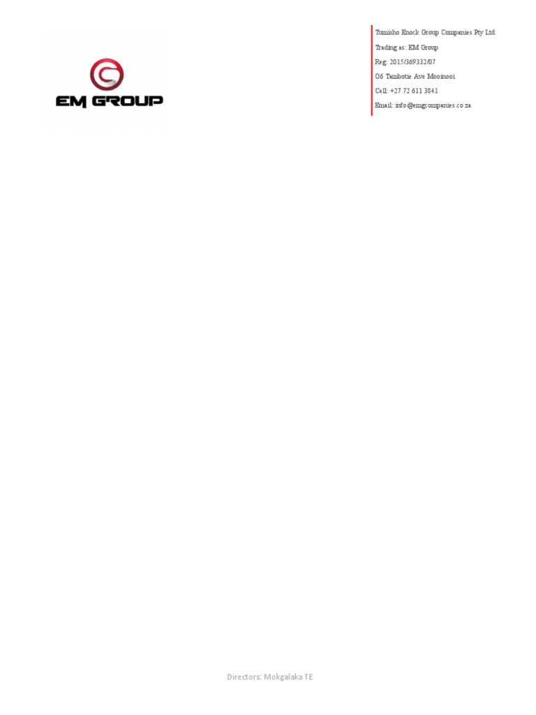 Word LetterHead | PDF