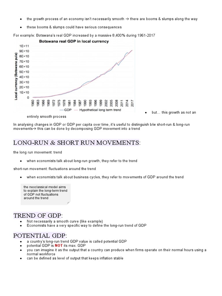 Lecture 3 Topic 3 Notes Econ1020 | PDF | Long Run And Short Run ...