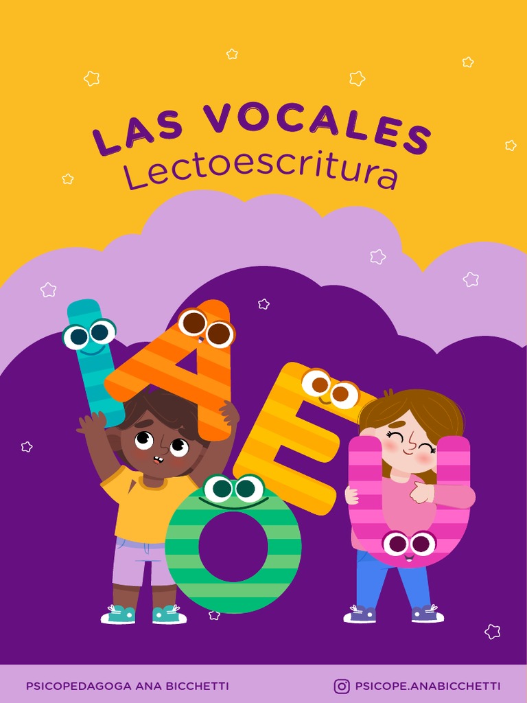 Actividades de Vocales para Autistas | PDF | Trastornos profundos del ...