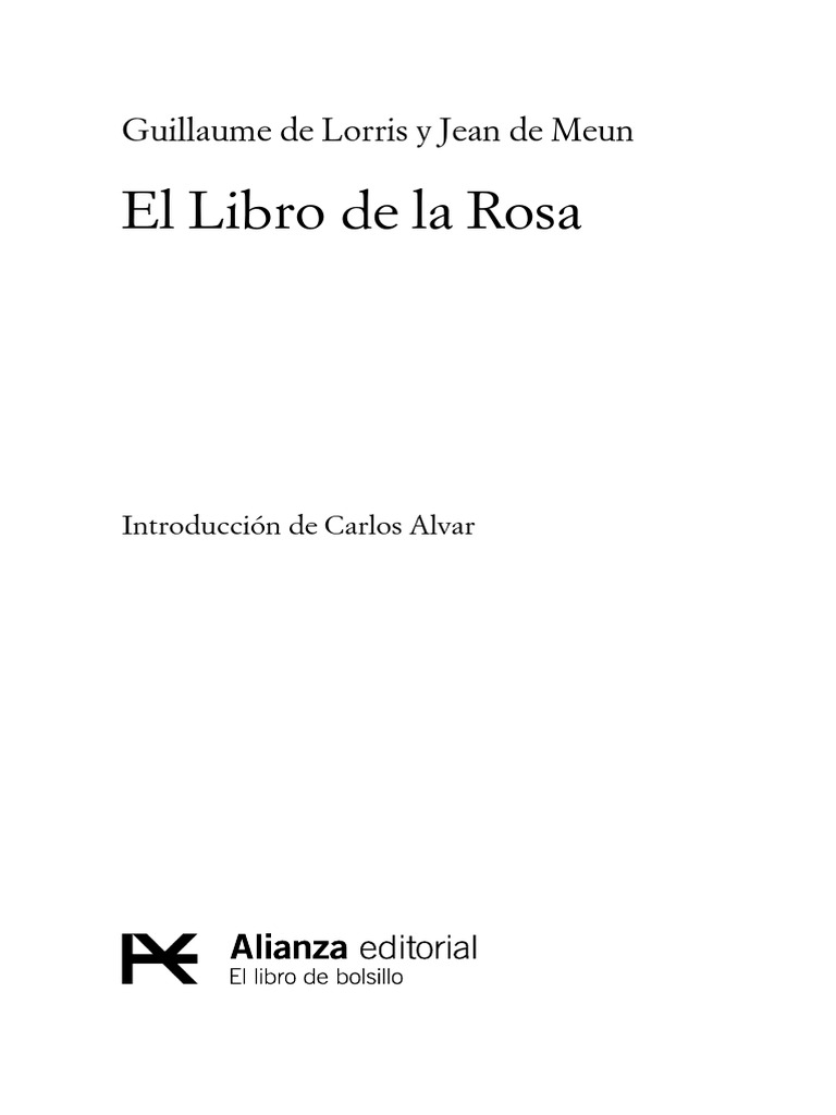El Libro de La Rosa | PDF | Amor
