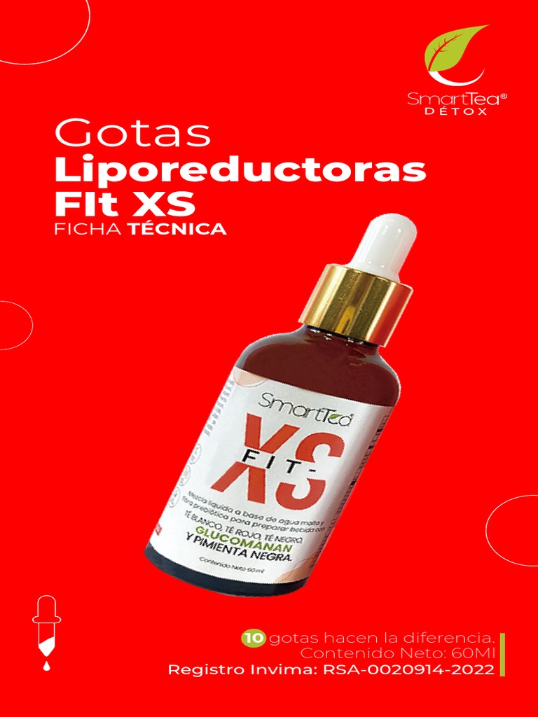 Ficha Técnica SmartTea Fit Xs | PDF | Alimentos | Té