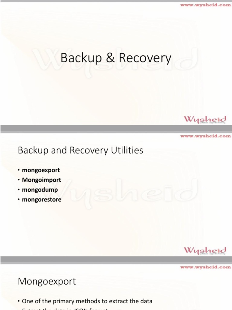 Backup +recovery | PDF | Comma Separated Values | Software