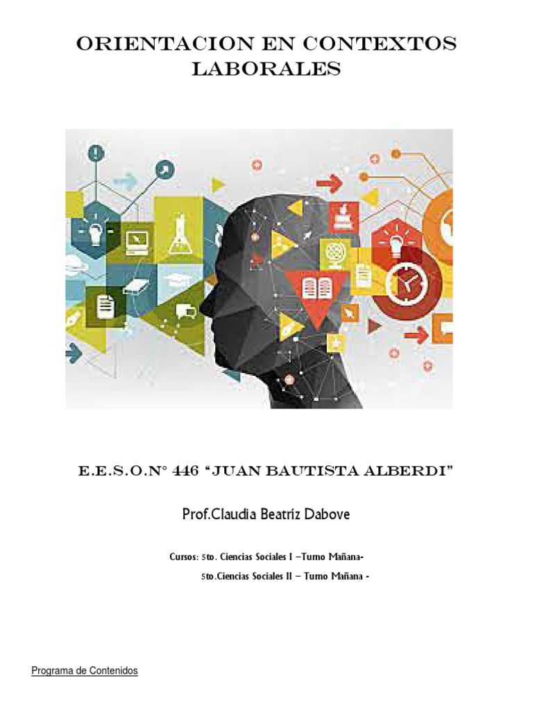 Orientacion en Contextos Laborales | PDF | Derecho laboral | Labor