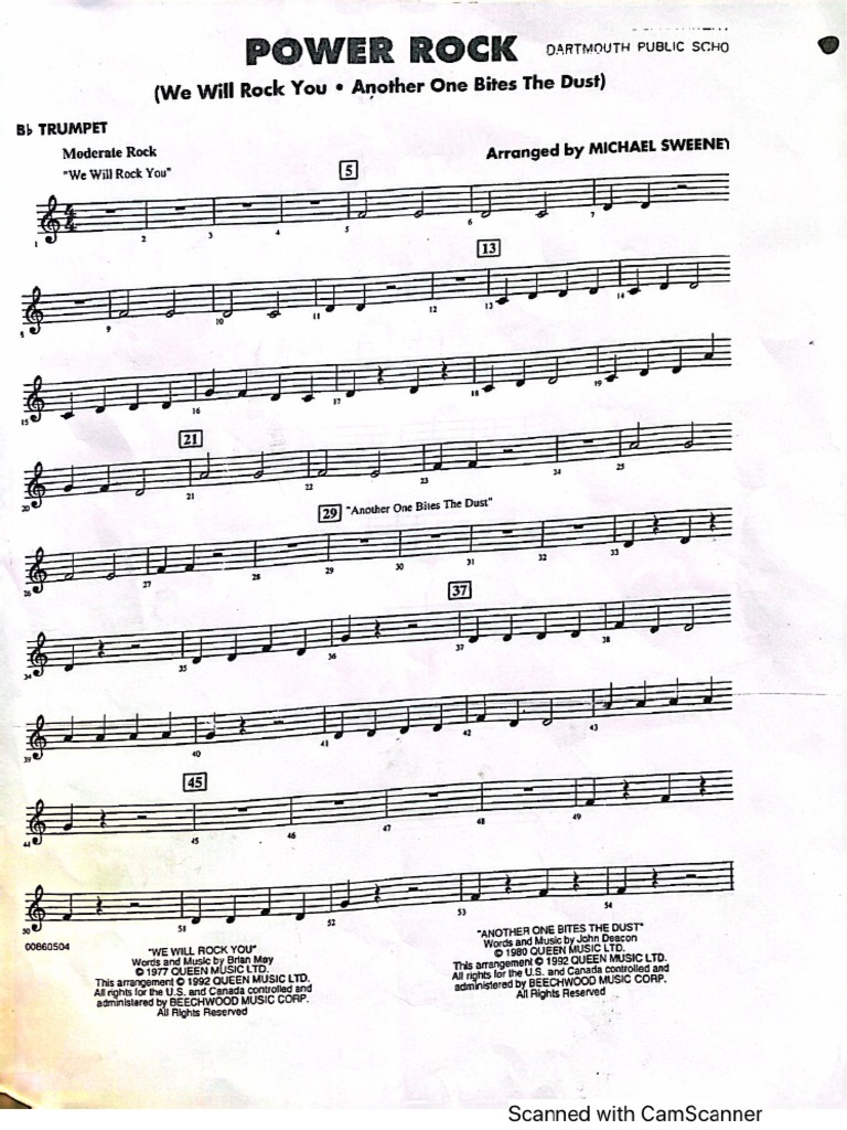 Power Rock Partitura | PDF