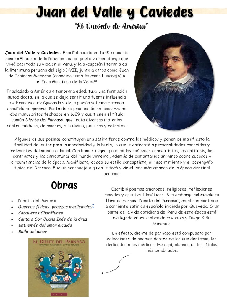 Juan Del Valle y Caviedes | PDF