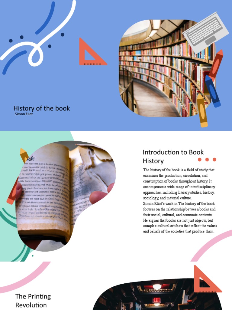 History of The Book | PDF | Books | Printing