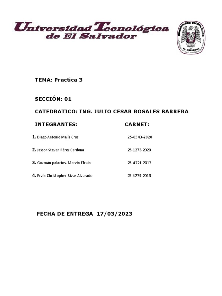 Iaci 02 Lab3 F6 | PDF | Resistencia Eléctrica y Conductancia | Ingeniería de Edificación