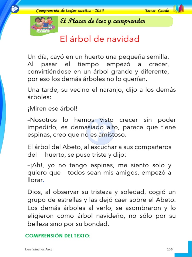 El árbol de Navidad: un cuento corto | PDF | Navidad