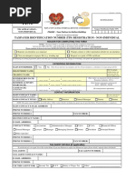 TIN Registration Form for Individuals | PDF | Identity Document | Taxes