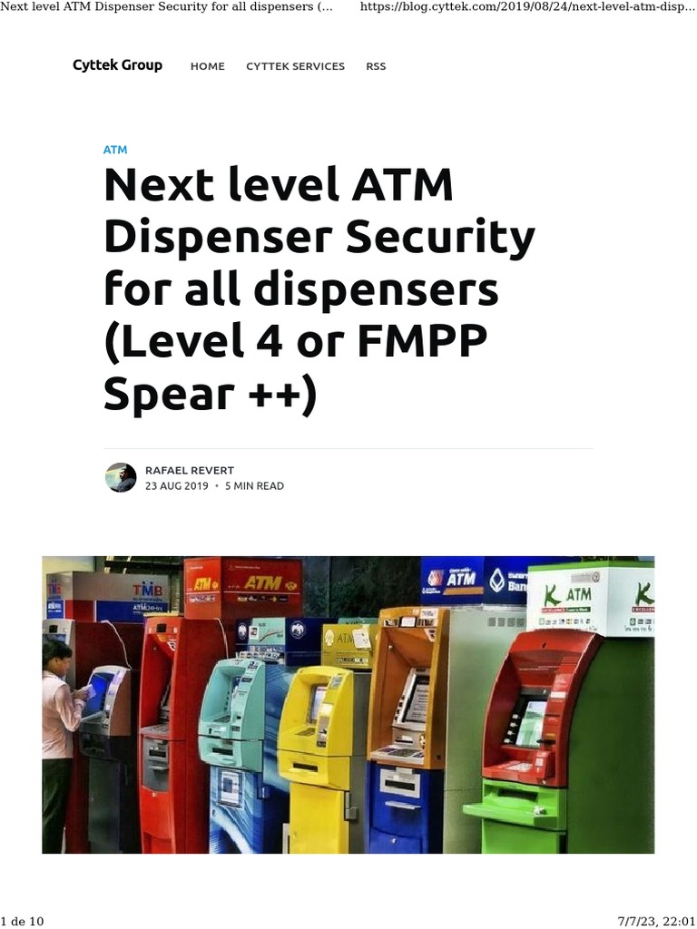 Next Level ATM Dispenser Security For All Dispensers (Level 4 or FMPP ...