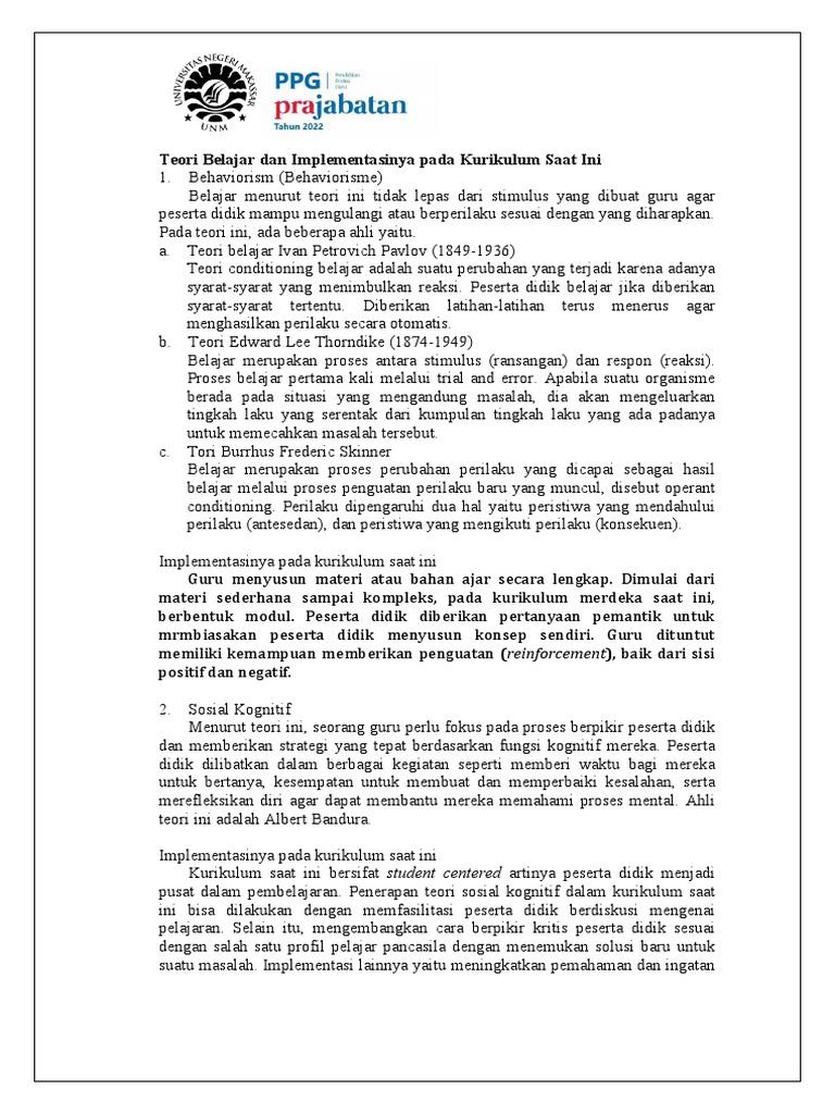 Elaborasi Pemahaman Topik 1 Pemahaman | PDF Elaborasi Pemahaman Topik 1 Pemahaman | PDF